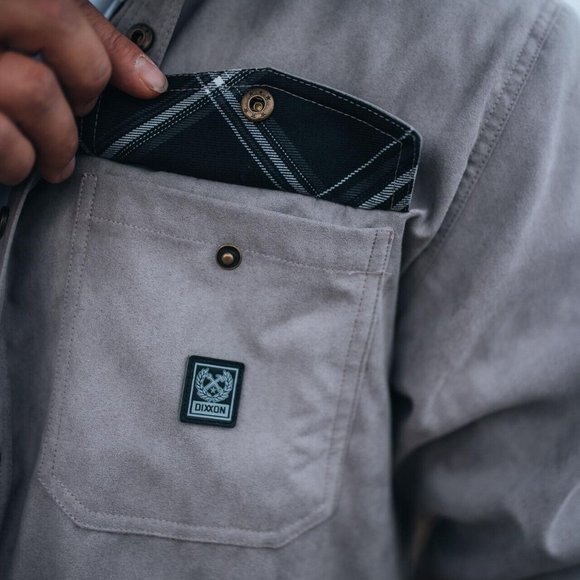 DIXXON | Jackets & Coats | Dixxon Flannel The Sheridan Mens Suede ...